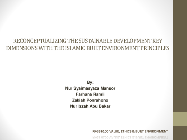 (PDF) Slide 3: RECONCEPTUALIZING THE SUSTAINABLE DEVELOPMENT KEY ...