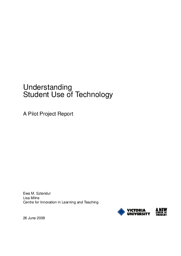 (PDF) A Pilot Project Report