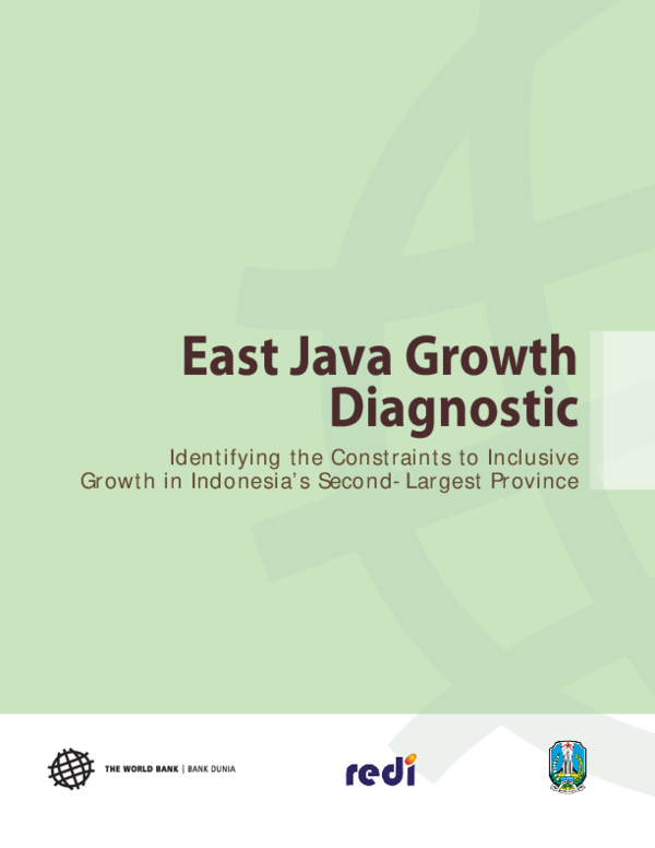 (PDF) East Java Growth: Diagnostic Identifying the Constraints to ...