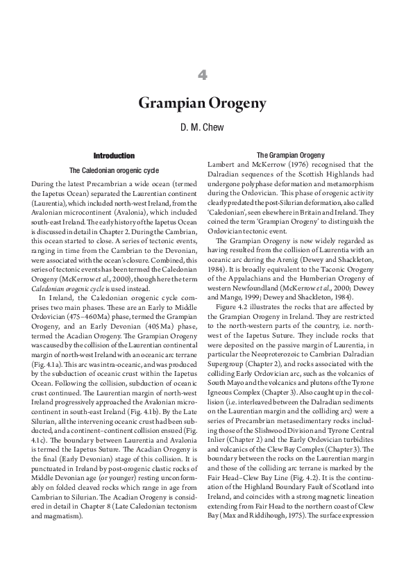 (PDF) Grampian Orogeny