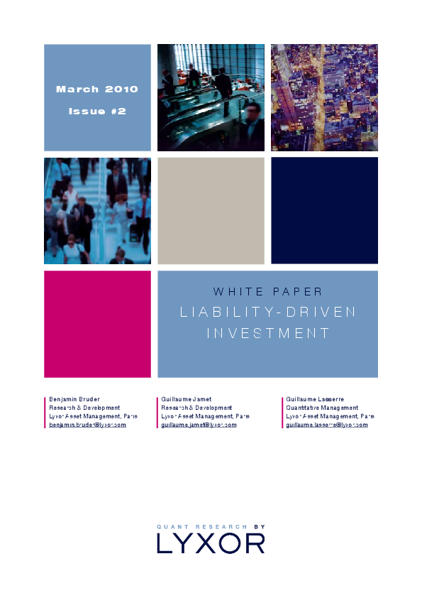 (PDF) LiabiLity-Driven investment