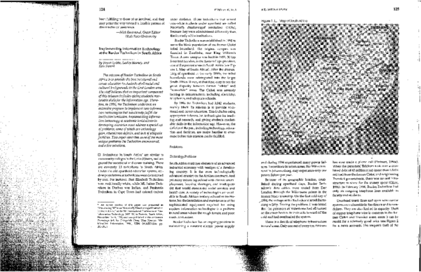 (PDF) Implementing information technology at the Border Technikon in ...