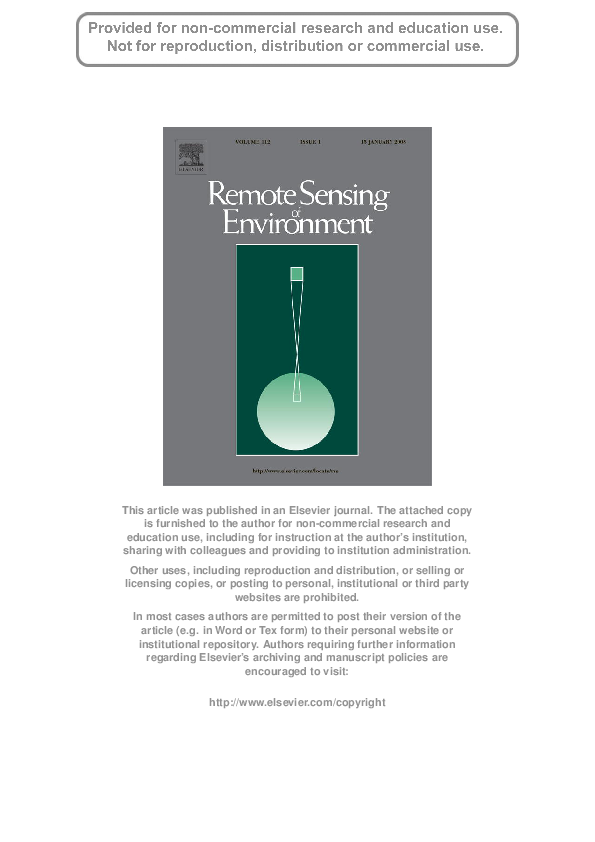 Pdf New Refinements And Validation Of The Modis Land Surface Temperature Emissivity Products