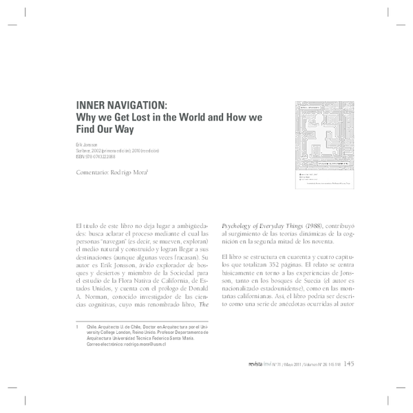 (PDF) Inner Navigation: Why we Get Lost in the World and How we Find ...
