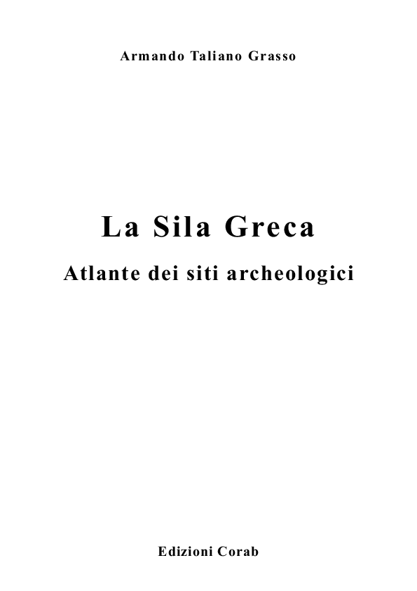 (PDF) La Sila Greca. Atlante dei siti archeologici