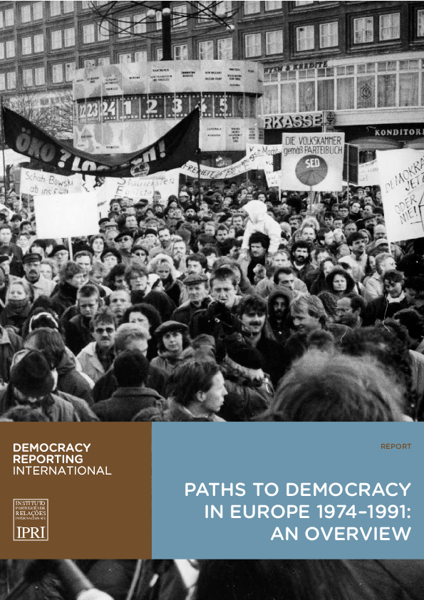 (PDF) Paths to Democracy in Europe 1974-1991: an overview [Greece]