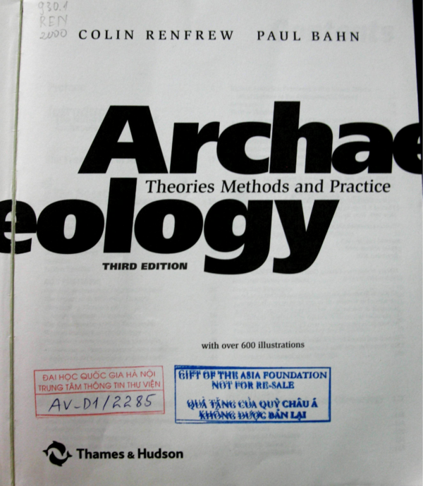 (PDF) Archaeology: theories, methods, and practice
