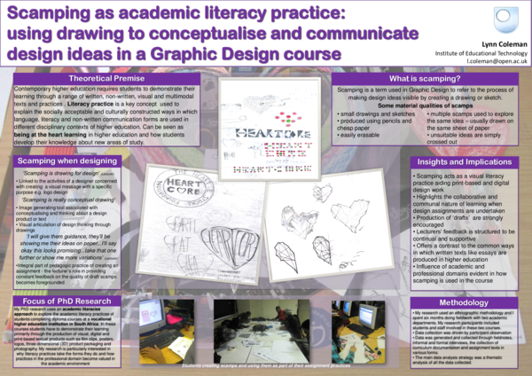 (PDF) Scamping as academic literacy practice: using drawing to ...