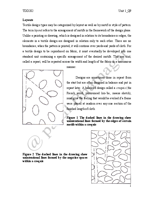 (PDF) Layout for different Textile design prints