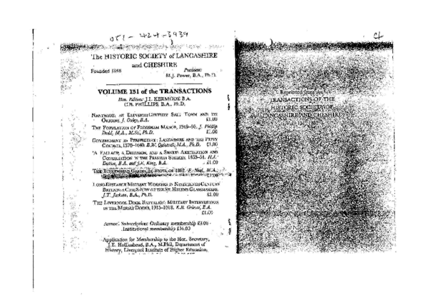 (PDF) The Birkenhead Garibaldi Riots of 1862