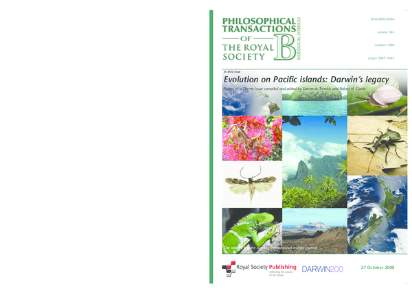 (PDF) Molecular biogeography and diversification of the endemic ...