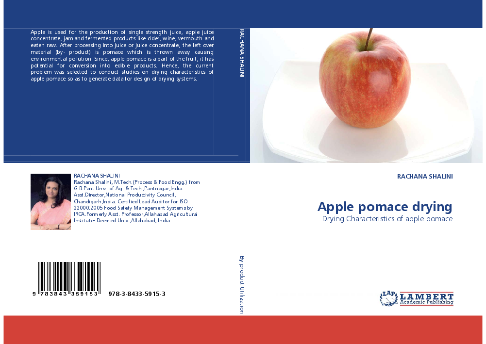 (PDF) Apple Pomace Drying: Drying characteristics of apple pomace