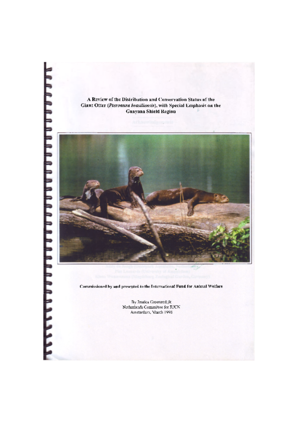 (PDF) A Review of the Distribution and Conservation Status of the Giant ...