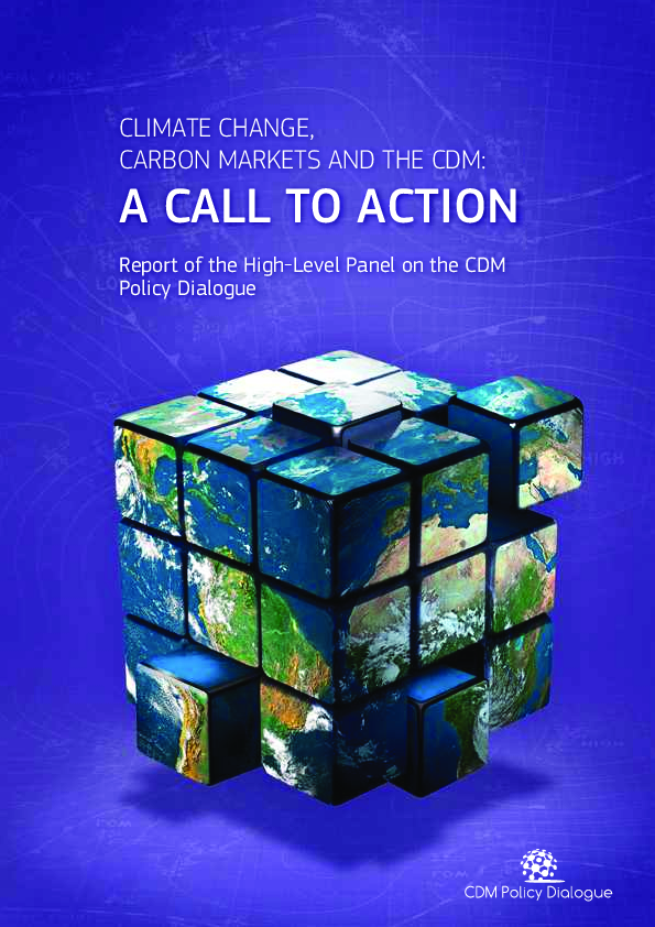 (PDF) Report of the high-level panel on the CDM Policy Dialogue ...