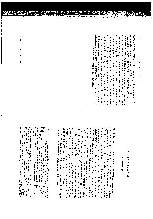 (PDF) Dante's Averroism