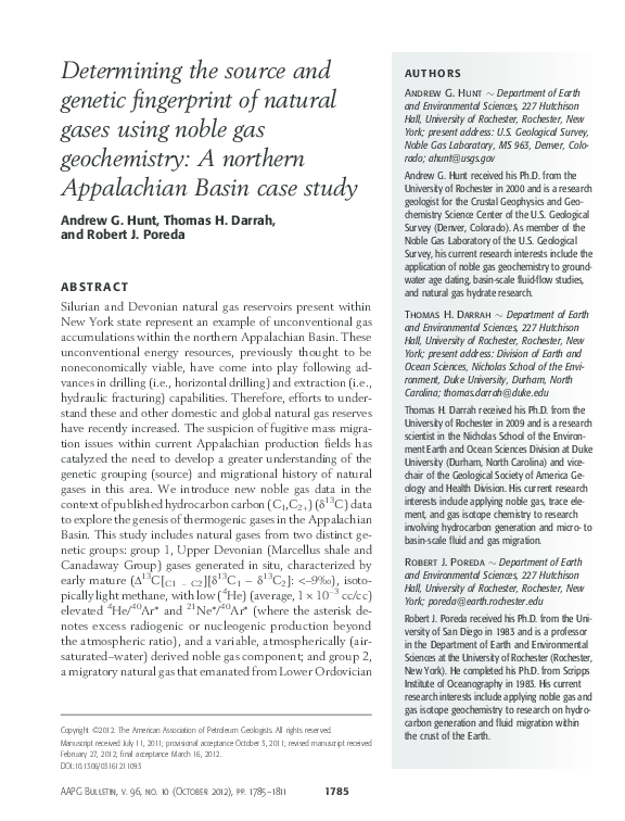 (PDF) Determining the source and genetic fingerprint of natural gases ...