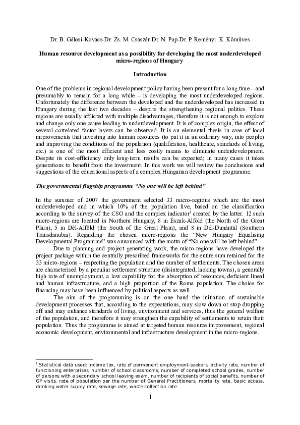 (DOC) N. Pap 2011: Human resource development as a possibility for ...
