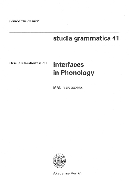 (PDF) Phonological structure and soft mutation in Welsh