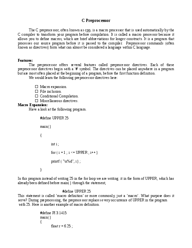 Doc Problem Solving And Computer Programming Notes Kartheek D N