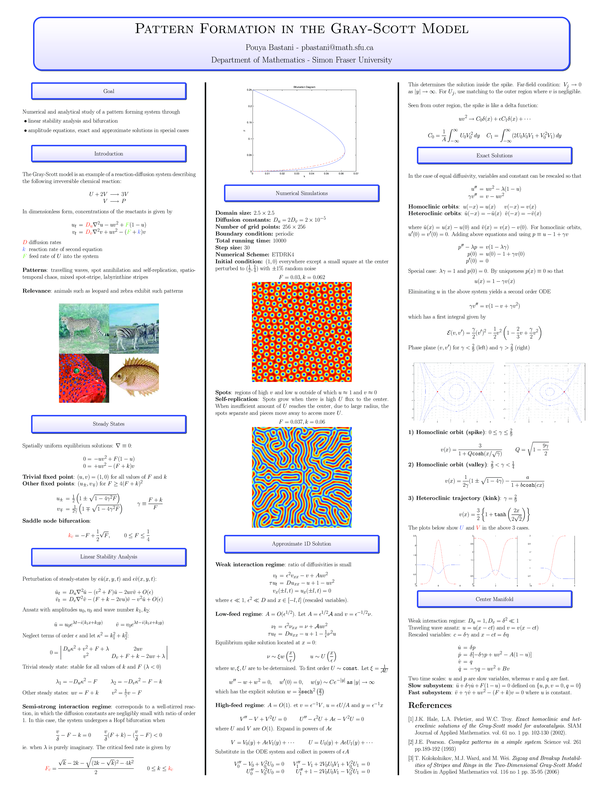 (PDF) Pattern Formation in the Gray-Scott Model
