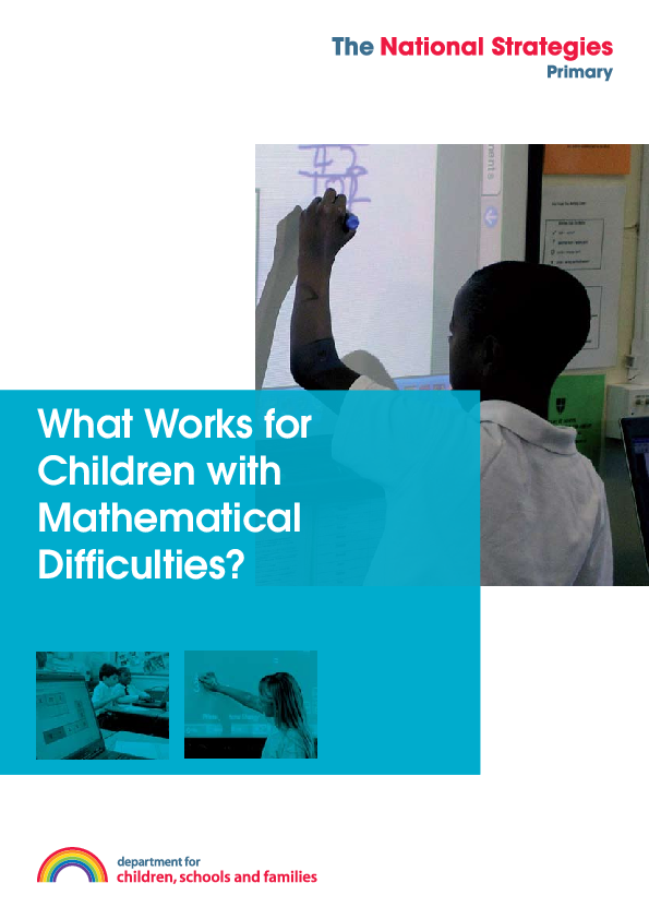 (PDF) What works for children with mathematical difficulties? The ...