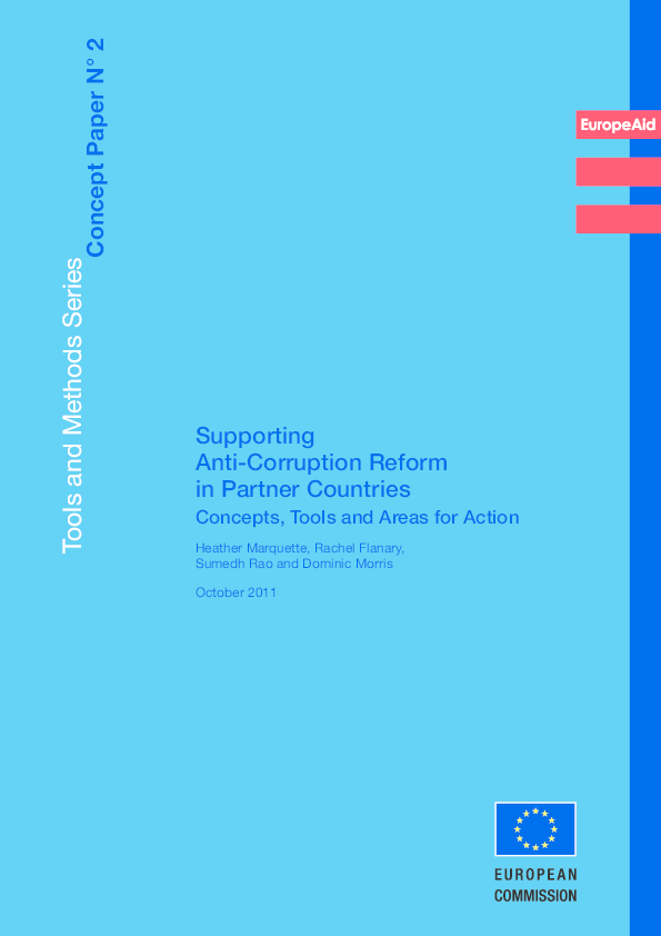 (PDF) Supporting Anti-Corruption Reform in Partner Countries Concepts ...