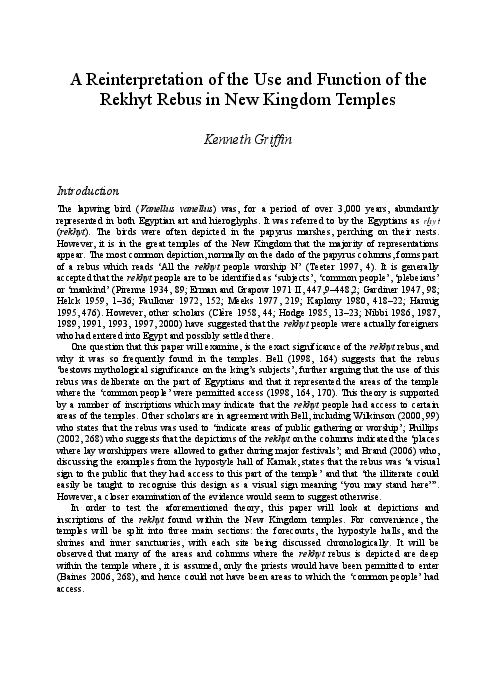 (PDF) A reinterpretation of the use and function of the rekhyt rebus in ...