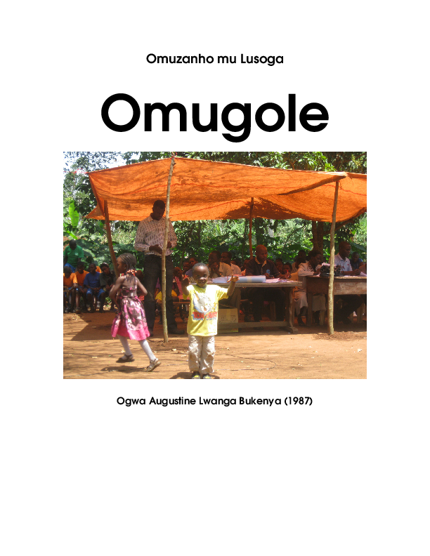(PDF) Lusoga Play: Omugole - Translation of The Bride by Austin Bukenya ...