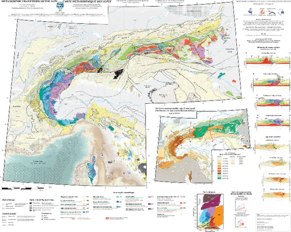 Metamorphic framework of the Alps