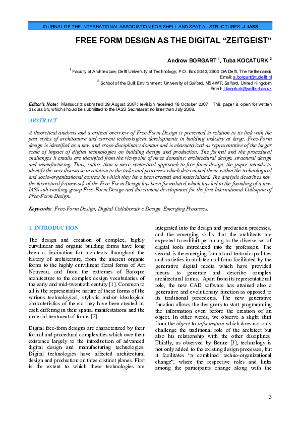 PDF Free Form Design As The Digital Zeitgeist Andrew Borgart And pdf-free-form-design-as-the-digital-zeitgeist-andrew-borgart-and