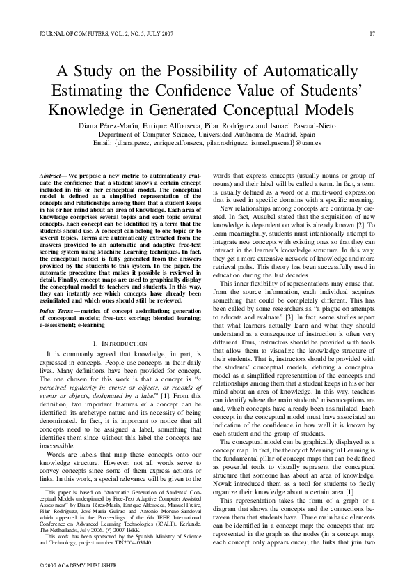 (PDF) A Study on the Possibility of Automatically Estimating the ...