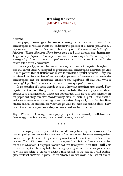 (PDF) Drawing the Scene