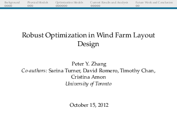 (PDF) Robust wind farm layout optimization with mixed integer programming