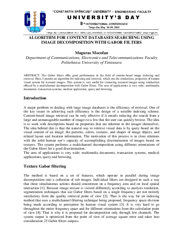 (PDF) MMDB: NICE-MULTIMEDIA IMAGE DATABASE WITH IMAGE CONTENT SEARCHING
