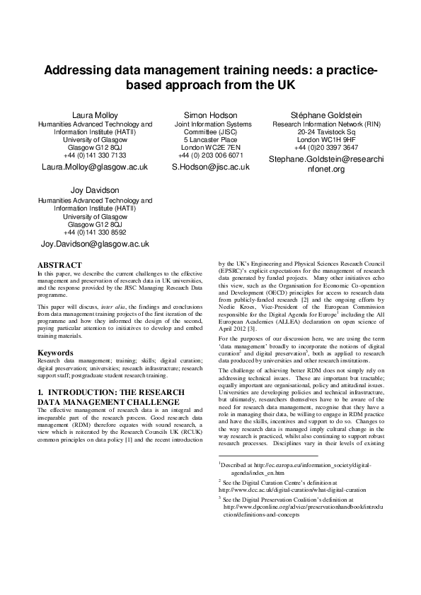 data management skills pdf