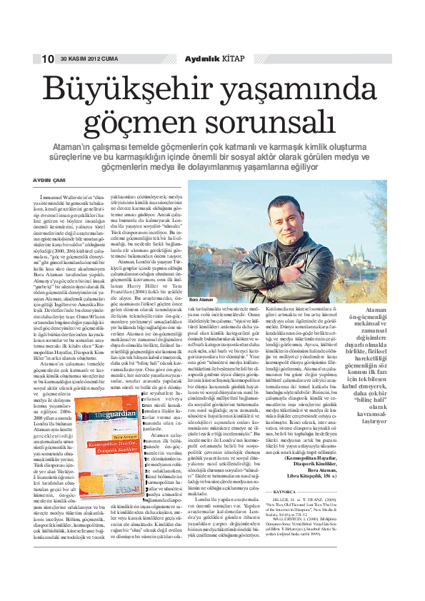 (PDF) Kozmopolitan Hayatlar, Diasporik Kimlikler