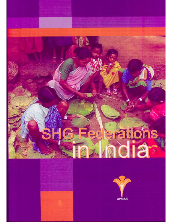 (PDF) SHG Federations in India