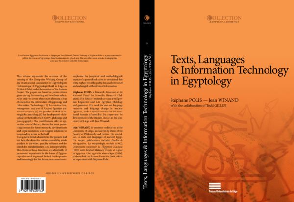 (PDF) Hieroglyphic Text Processors, Manuel de Codage, Unicode, and ...