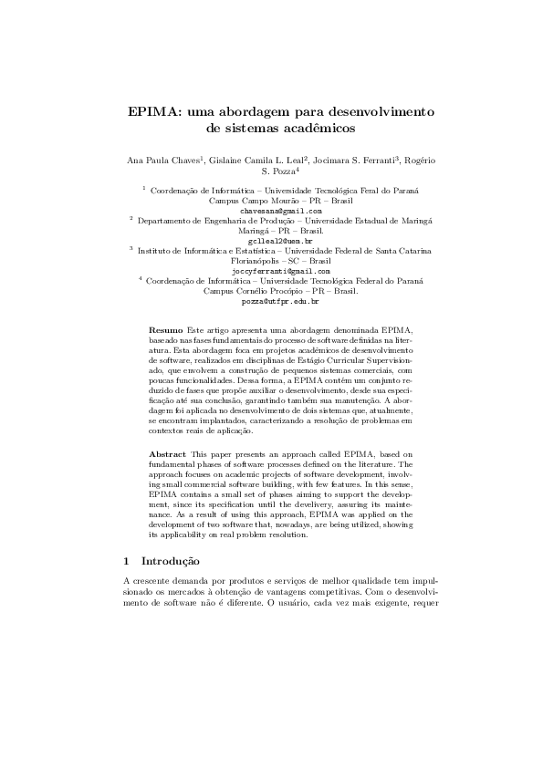 (PDF) EPIMA: uma abordagem para desenvolvimento de sistemas acadêmicos
