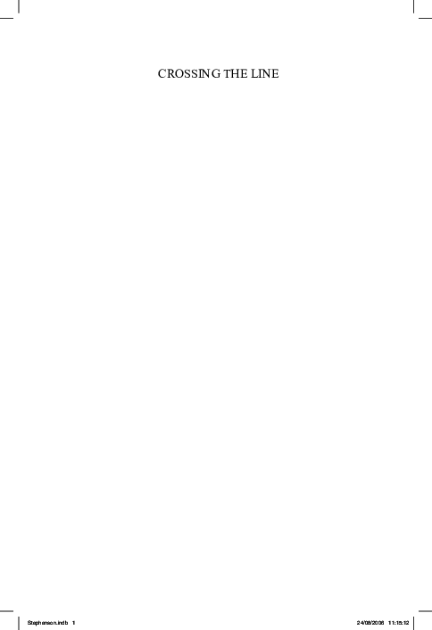 (PDF) Crossing the line