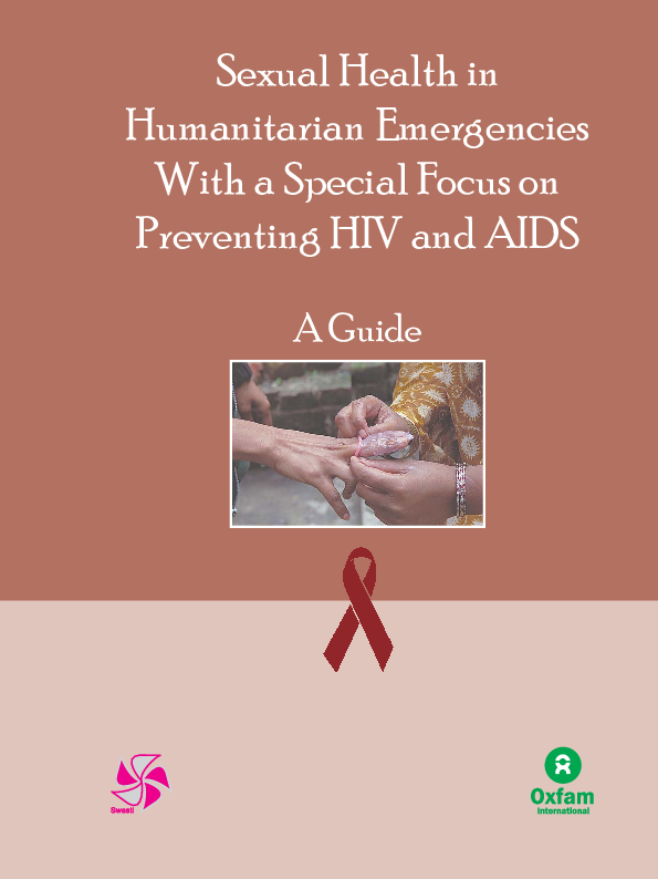 (PDF) Sexual Health in Humanitarian Emergencies: A Guide