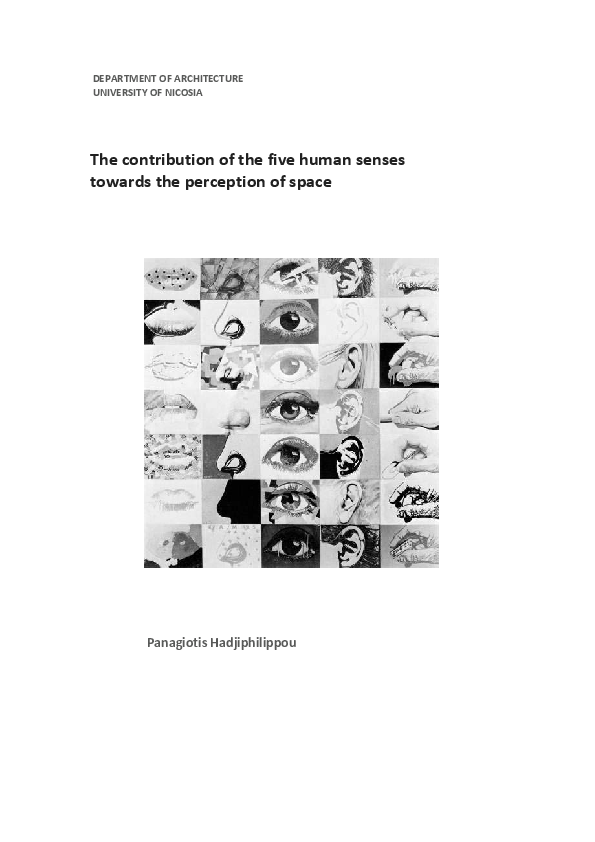 (PDF) The contribution of the five human senses towards the perception ...