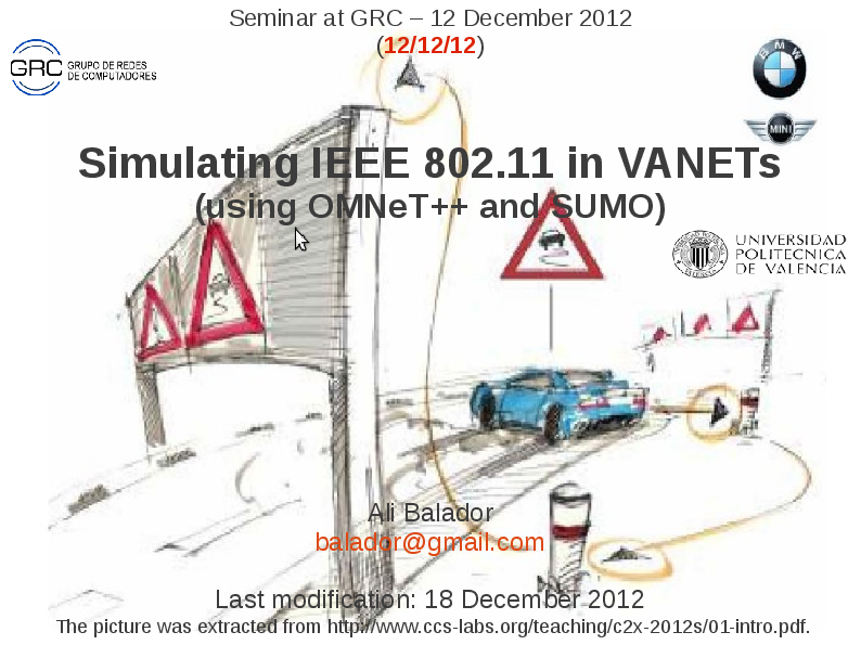 Pdf Vehicular Ad Hoc Networks Simulation Using Omnet And Sumo