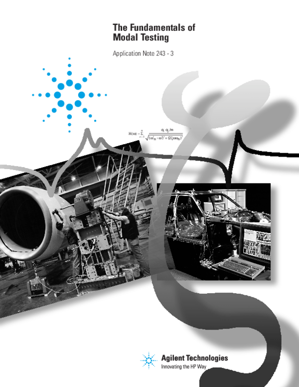 (PDF) The Fundamentals of Modal Testing