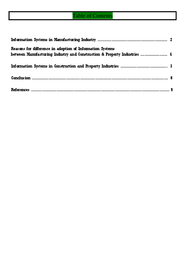 (PDF) Information systems in construction and property industries