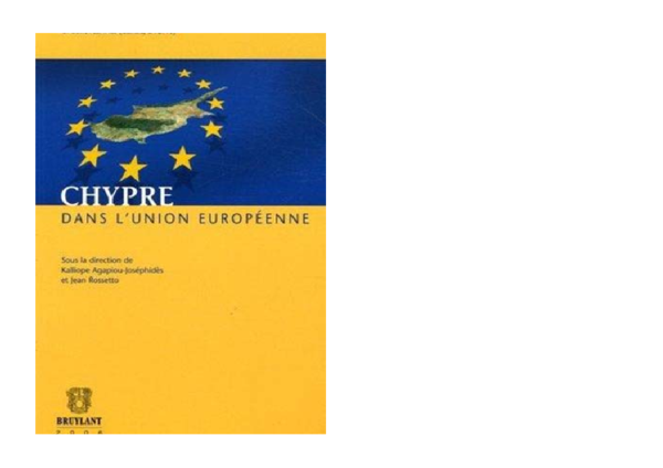 (PDF) Chypre dans l'Union Européenne