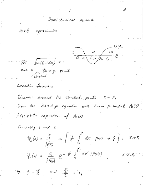 Sommerfeld Quantization