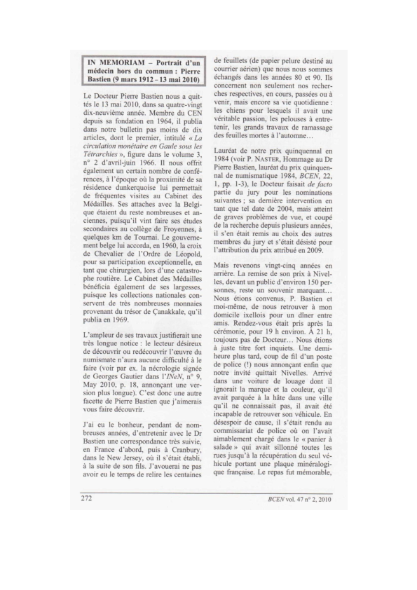 (PDF) In memoriam. Portrait d’un médecin hors du commun : Pierre ...