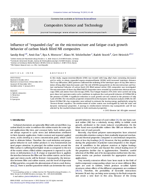 (PDF) Influence of “expanded clay” on the microstructure and fatigue ...