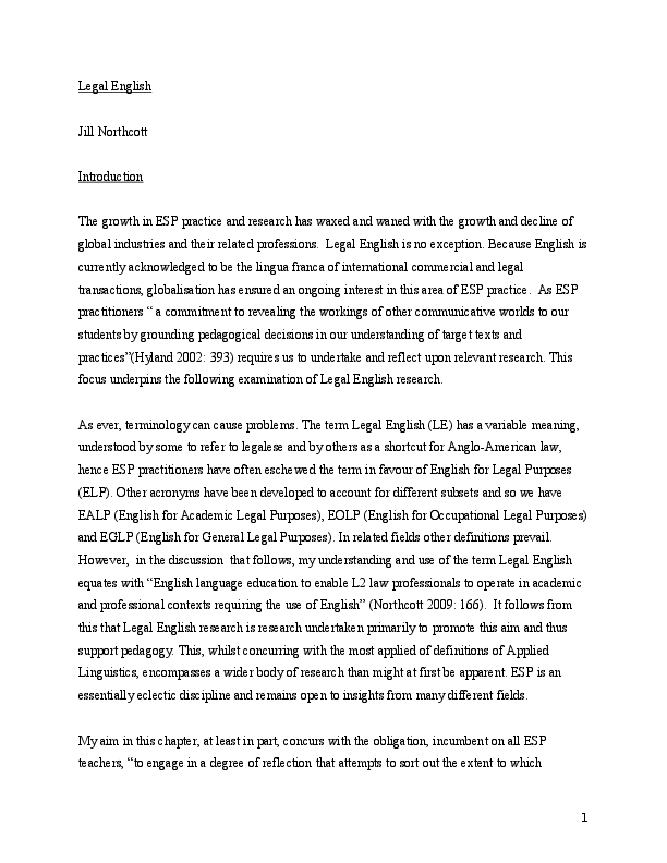 (DOC) Legal English